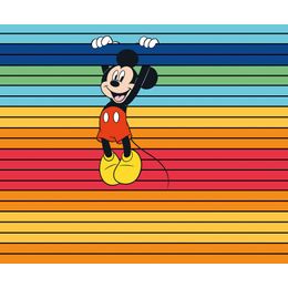 Komar Vliestapete "Mickey Magic Rainbow" Tapeten Gr. B/L: 300 m x 250 m, Rollen: 1 St., bunt (bunt, bunt) Vliestapeten