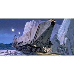 Komar Vliestapete "Star Wars Classic RMQ Sandcrawler" Tapeten Gr. B/L: 500 m x 250 m, Rollen: 1 St., blau (blau, schwarz) Vliestapeten