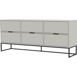 Sideboard Tenzo "LIPP" Sideboards Gr. B/H/T: 176,5 cm x 76 cm x 43 cm, 6, weiß (cotton weiß) Sideboards