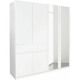 Kleiderschrank Rauch "Tübingen" Schränke Gr. B/H/T: 180 cm x 197 cm x 54 cm, weiß Kleiderschränke