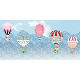 Komar Vliestapete "Happy Balloon" Tapeten Gr. B/L: 500 m x 250 m, Rollen: 1 St., bunt Vliestapeten
