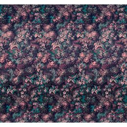 Komar Vliestapete "Botanique" Tapeten Gr. B/L: 3 m x 2,8 m, lila (lila, rosa) Türtapeten