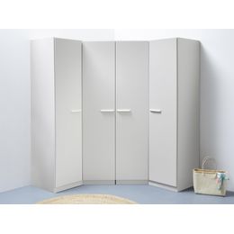 Schrank-Set Rauch "Vandor" Kastenmöbel-Sets Gr. B/H/T: 164 cm x 197 cm x 164 cm, weiß (alpinweiß) Schranksysteme und Schrankserien