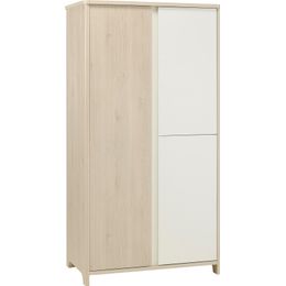 Kleiderschrank GALIPETTE "Sacha" Schränke Gr. B/H/T: 98 cm x 185 cm x 57 cm, 3 St., beige (kiefer gebleicht) Kleiderschränke