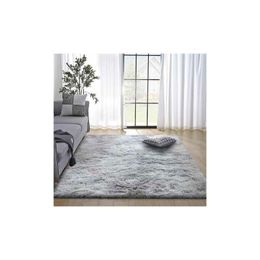 Teppich Schlafzimmer Shaggy Teppich für Wohnzimmer Shaggy große Bodenmatte für Flur weicher, flauschiger, zotteliger Teppich, dicker, flauschiger,