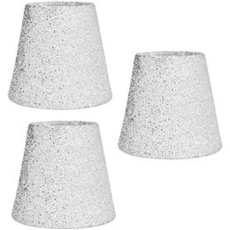 3 Stück kleine Lampenschirme, E14, helle Oberflche, dünn, leicht, hohe Lichtdurchlssigkeit, sicheres Design, Tischlampenschirm - Eosnow