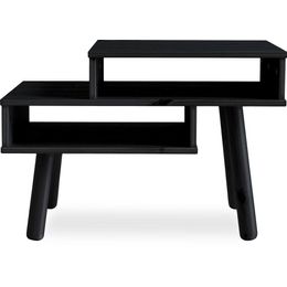 Couchtisch Karup Design "Hako" Tische Gr. B/H/T: 40 cm x 45 cm x 65 cm, schwarz Karup Design