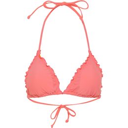 Chiemsee Bikini-Oberteil "Ivette", Triangel, herausnehmbare Cups, für Damen, orange, 38A
