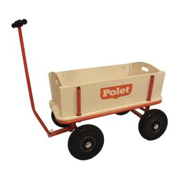 Polet - 750010 Bollerwagen 16,50 kg 4 PU-Reifen / 300 68 l