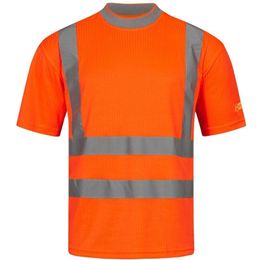 SAFESTYLE - brian Warnschutz-T-Shirt ® en 471/2, Orange, Gr.XXXL