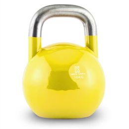 Compket 16 Competition Kettlebell Kugelhantel Stahl 16kg Gelb - Gelb - Capital Sports