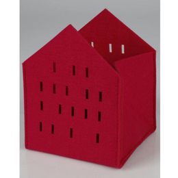 BURI - 12x Filzkörbe Haus Aufbewahrung Kisten Boxen Korb Taschen Regal Ordnung Lagerung