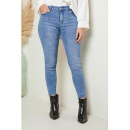 Curvy Lady Jeans - Skinny fit - in Hellblau - 38