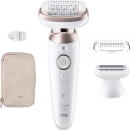 Braun Silk-épil 9-030 3D SensoSmart, Epiliergerät weiß/roségold