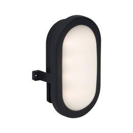 Brilliant Lampe Tilbury LED Außenwand- und Deckenleuchte 17x12cm anthrazit/weiß 1x 5W LED integriert, (450lm, 4200K) IP-Schutzart: 65 - strahlwassergeschützt