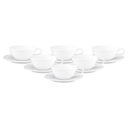 Seltmann Weiden Teetassen mit Untertassen Nori Home 280 ml 6er Set