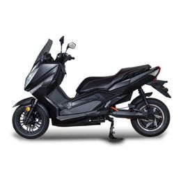 Stormborn Elektro-Motorrad ALEX R - 5kW Motor mit herausnehmbaren Akkus Mattschwarz