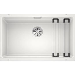 Blanco Granitspüle "ETAGON 700-U" Küchenspülen Gr. beidseitig, weiß Küchenspülen