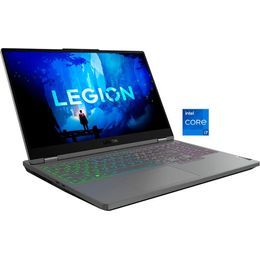 Lenovo Gaming-Notebook "Legion 5" Notebooks Gr. 16 GB RAM 1000 GB SSD, grau (grau, schwarz) 15" Notebook