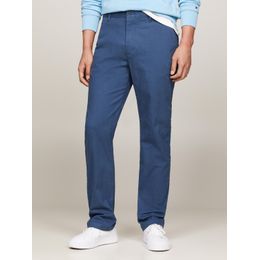 Chinohose Tommy Hilfiger "MERCER ESSENTIAL TWILL CHINO" Gr. 31, Länge 32, blau (aegean sea) Herren Hosen