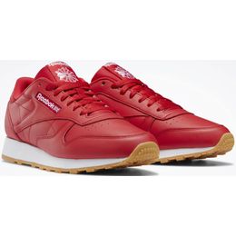 Sneaker Reebok CLASSIC "CLASSIC LEATHER" Gr. 44, rot Schuhe Reebok CLASSIC