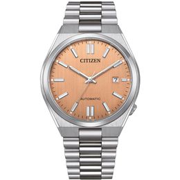 Automatikuhr Citizen Armbanduhren silberfarben Herren Uhren