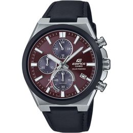 Chronograph CASIO EDIFICE Armbanduhren schwarz Herren Uhren
