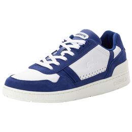 Sneaker Lacoste "T-CLIP 124 4 SMA" Gr. 41, blau (wht, blu) Schuhe Schnürhalbschuhe