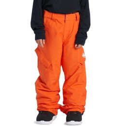 Snowboardhose DC Shoes "Banshee" Gr. 10(140-148cm), orange (orangeade) Kinder Hosen Schneehosen