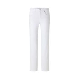 Straight-Jeans Angels Gr. 42, Länge 30, weiß (white) Damen Jeans Gerade