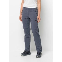 Jack Wolfskin Zip-off-Hose GLASTAL ZIP OFF PANTS W, grau