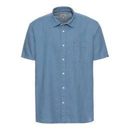 Kurzarmhemd Camel Active Gr. XXL, N-Gr, blau (elemental blue) Herren Hemden Kurzarm