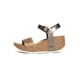 Bayton Sandals 'Toledo' female size 41 Gold / Silver