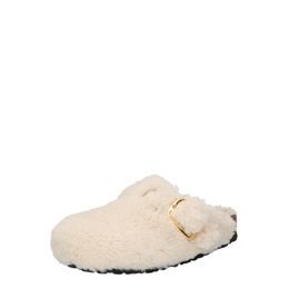Birkenstock Slippers 'Boston Big Buckle' female size 36 Cream / Gold