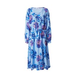 Moves Kleid 'Galant' Damen Gr&ouml;&szlig;e 38 blau / hellblau / gelb / lila Winterkleid