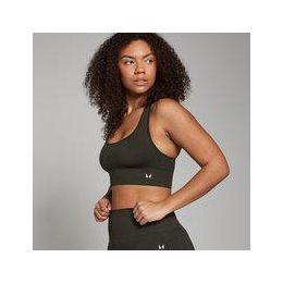 MP Damen Shape nahtloser Sport-BH — Waldgrün - XS