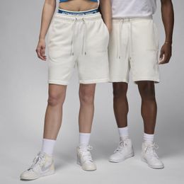 Air Jordan Wordmark Fleece-Shorts für Herren - Weiß