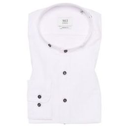 Eterna MODERN FIT Linen Shirt in weiß unifarben, weiß, 45