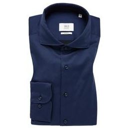 Eterna SLIM FIT Soft Luxury Shirt in navy unifarben, navy, 42