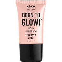 Nyx Cosmetics NYX Professional Makeup Gesichts Make-up Highlighter Born To Glow Liquid Illuminator Nr. 02 Gleam