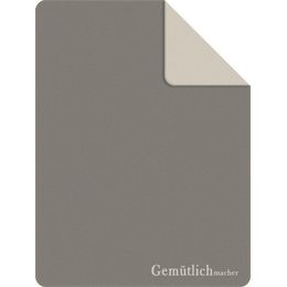 Ibena Jacquard Wohndecke GEMÜTLICHMACHER