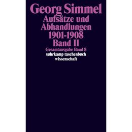 Aufsätze und Abhandlungen 1901-1908.Bd.2 - Georg Simmel, Taschenbuch