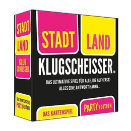 Pegasus Spiele Stadt Land Klugscheisser - Kartenspiel