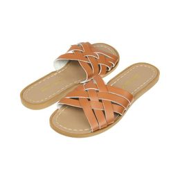 Salt-Water Sandals - Sandalen RETRO SLIDE in brown tan, Gr.36