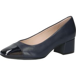 Caprice Pumps, Leder, Weite G, für Damen, blau, 41