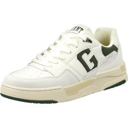 Gant Sneaker, Schnürung, Leder, für Herren, weiß, 42