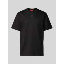 Hugo T-Shirt mit Label-Patch Modell 'Dalile'