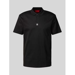 Hugo Regular Fit Poloshirt mit Label-Badge Modell 'Deabono'