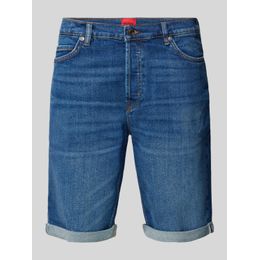 Hugo Tapered Fit Jeansshorts im 5-Pocket-Design Modell '634'