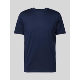JOOP! T-Shirt mit geripptem Rundhalsausschnitt Modell 'Cosmo'